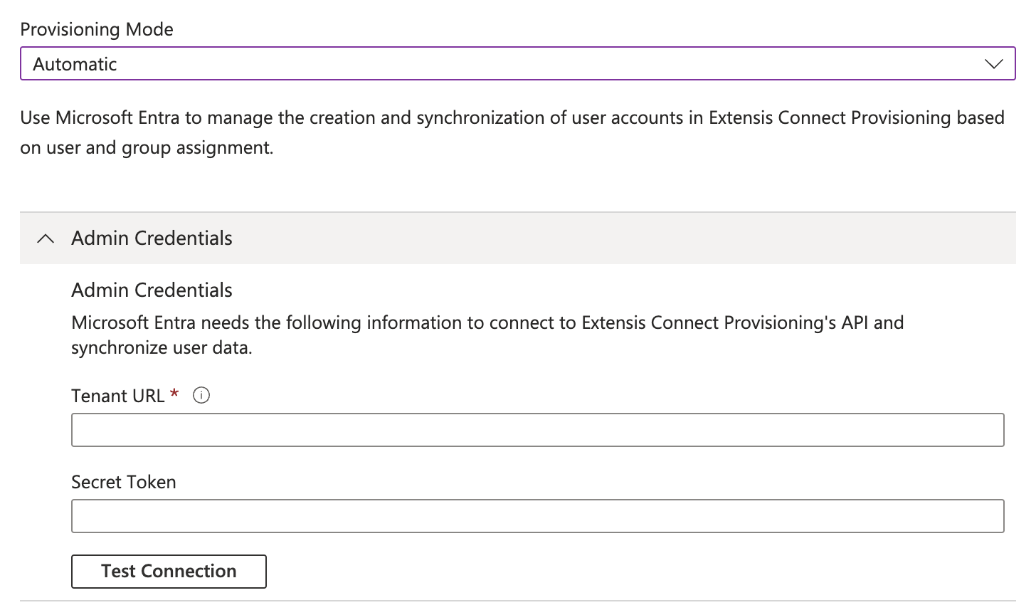 Connect Administration: Azure Provisioning – Extensis