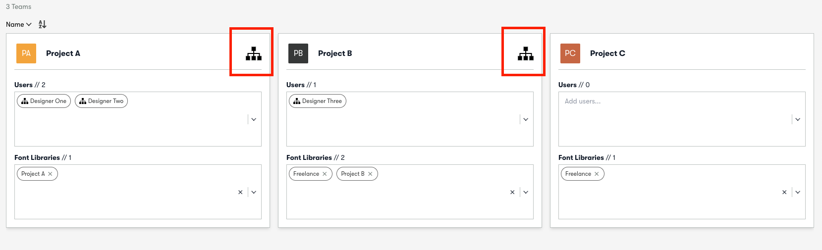 Connect Administration: Teams – Extensis