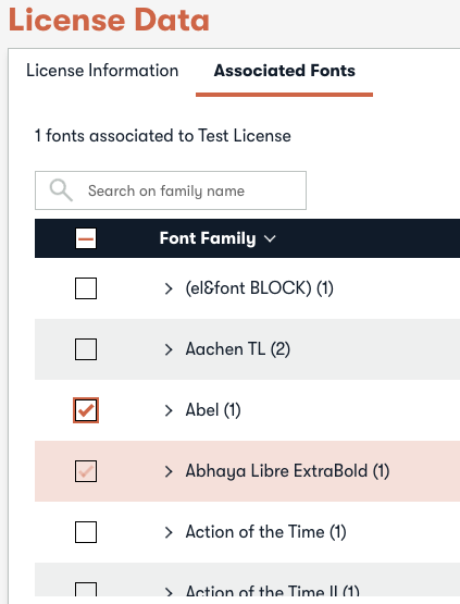 Adding Font Licenses to Extensis Connect – Extensis